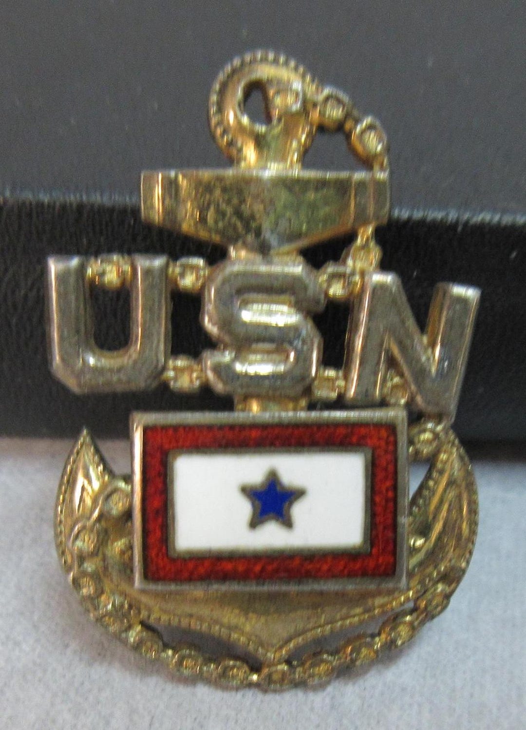 Vintage 1940's Son in Service Naval Pin - Etsy