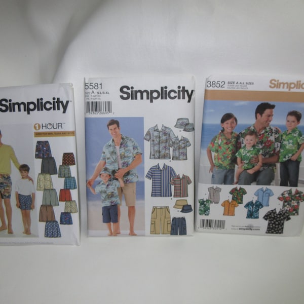 Boys Patterns 2001 - Etsy