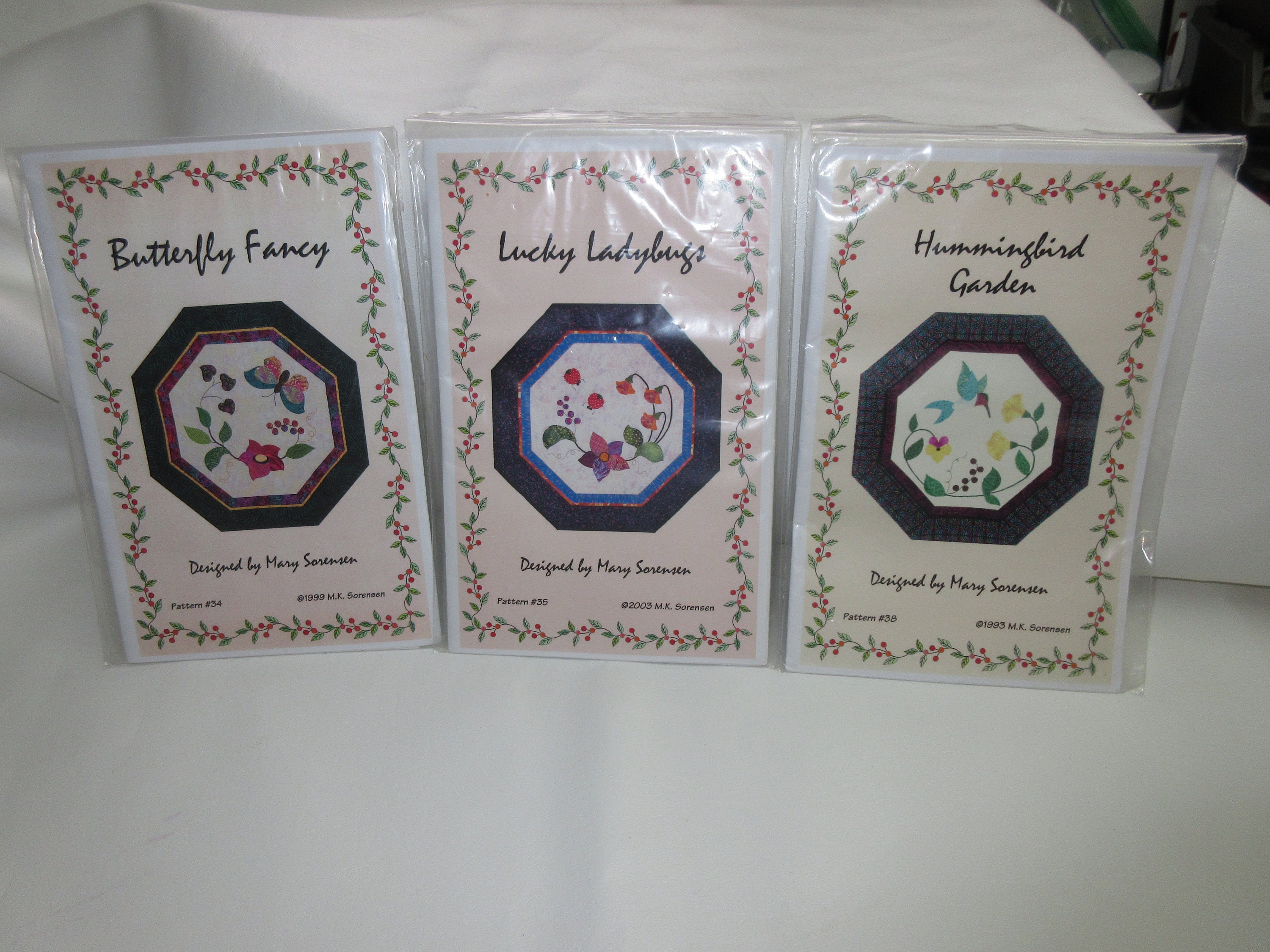 Sewing & Needlecraft Quilting Hummingbird Garden #38 and Butterfly ...