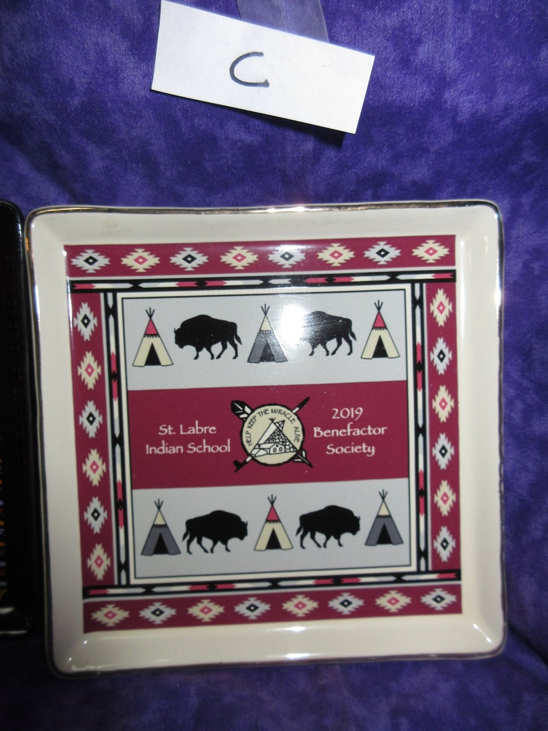 St.labre Indian School Benefactor Society Plates - 3 to Choose From ...