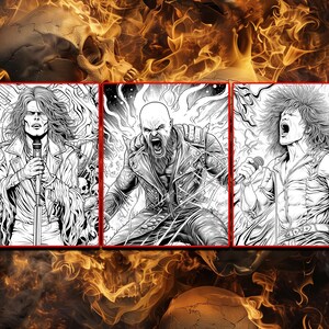 Metal Mayhem: A 50 Page Heavy Metal Coloring Adventure | Heavy Metal ...