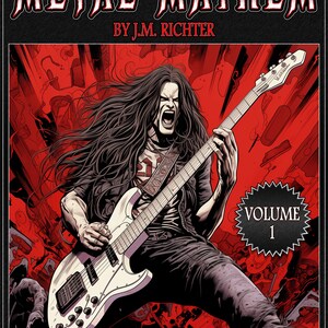 Metal Mayhem: A 50 Page Heavy Metal Coloring Adventure | Heavy Metal ...