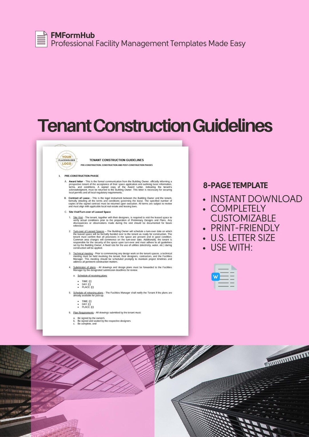 Tenant Construction Guidelines (retail & Commercial Fit-out Rules ...