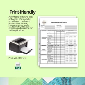 Tenant Space Turnover Checklist (lease Space Handover Guide, Space ...