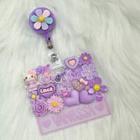 Personalized Kawaii Charm Badge Buddy, Nurse Name Tag Reel - Etsy