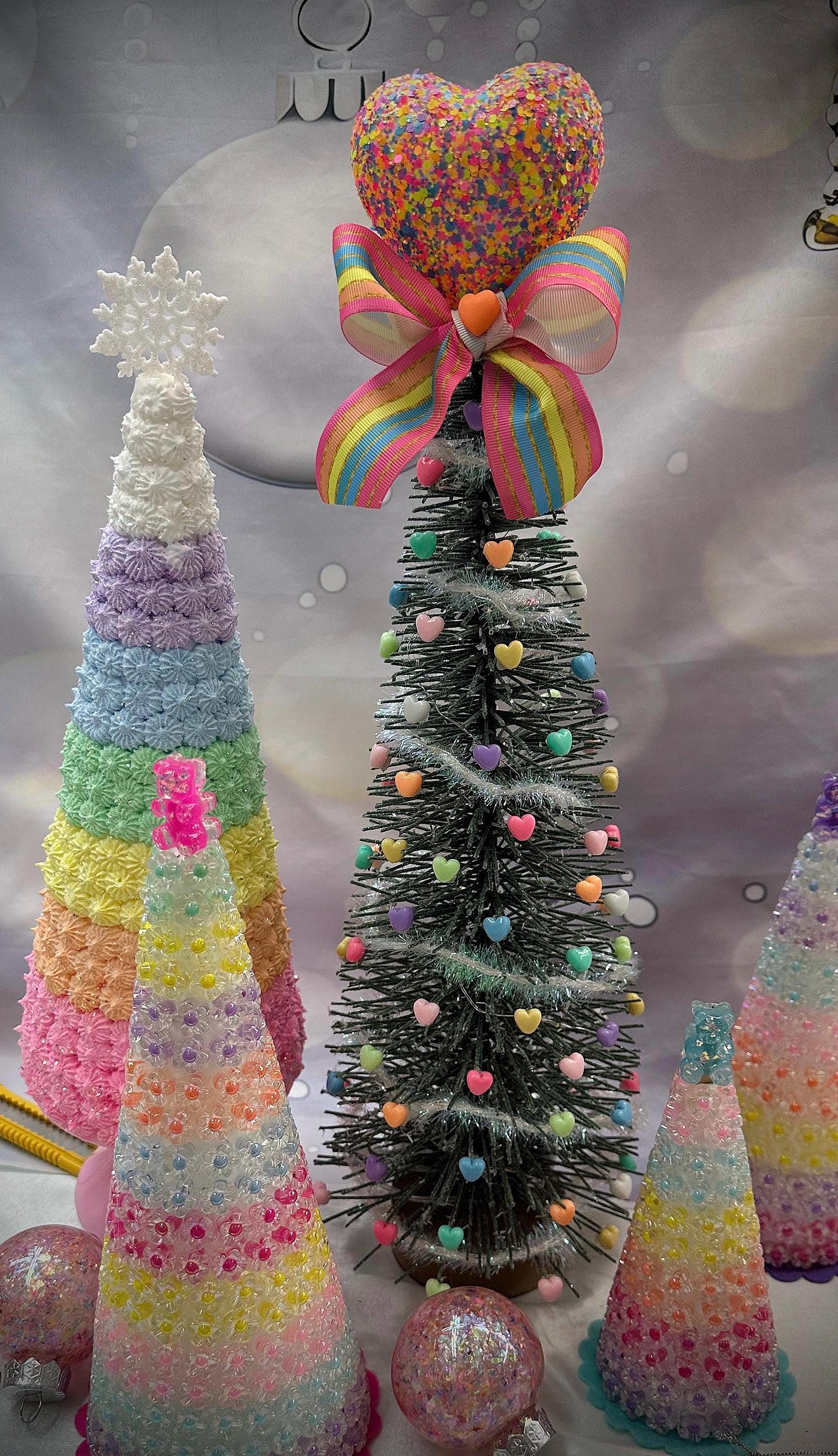 Ala-heart, Large, Lighted, Multi-holiday Table Top Christmas ...
