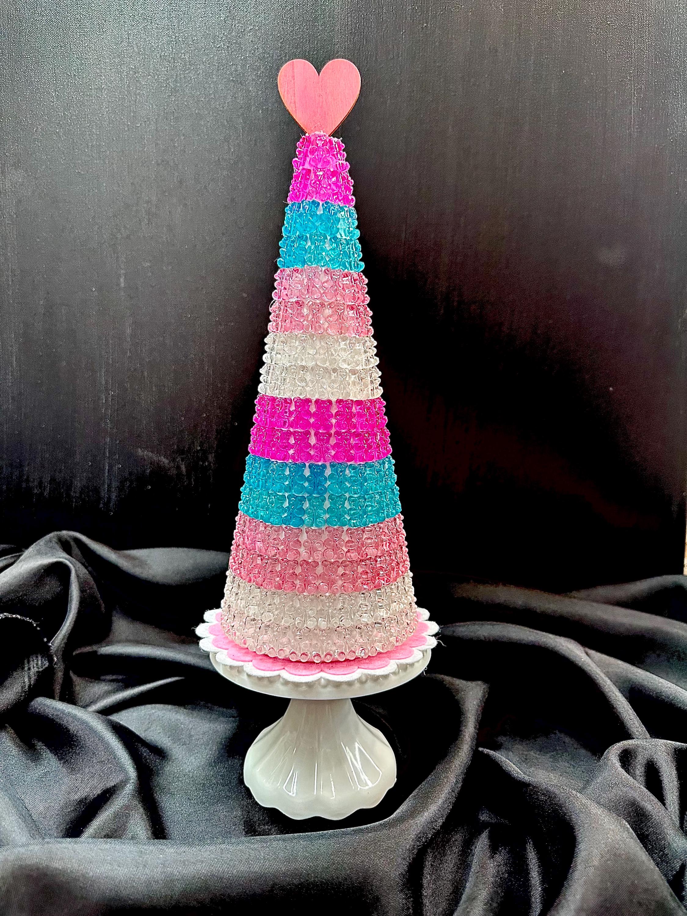 Gummy Bear Valentines Day Tree: Candyland Tabletop Decor - Etsy