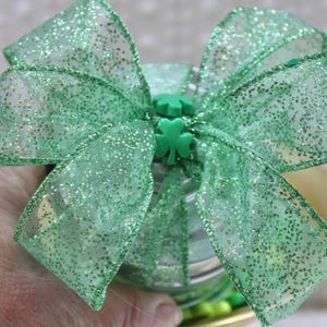 Shamrock Irish Kisses Tokens Jar/tiered Tray Decor/st. Patricks Day ...