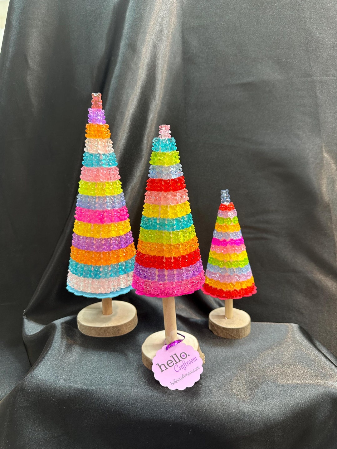 Tabletop Tree Original Candyland Series Gummy Bear Edition 2024 Medium ...