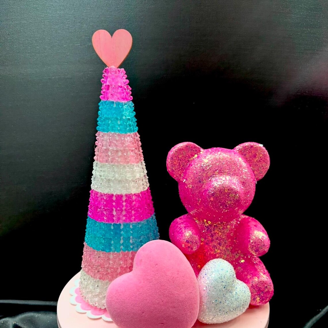 Gummy Bear Valentines Day Tree: Candyland Tabletop Decor - Etsy