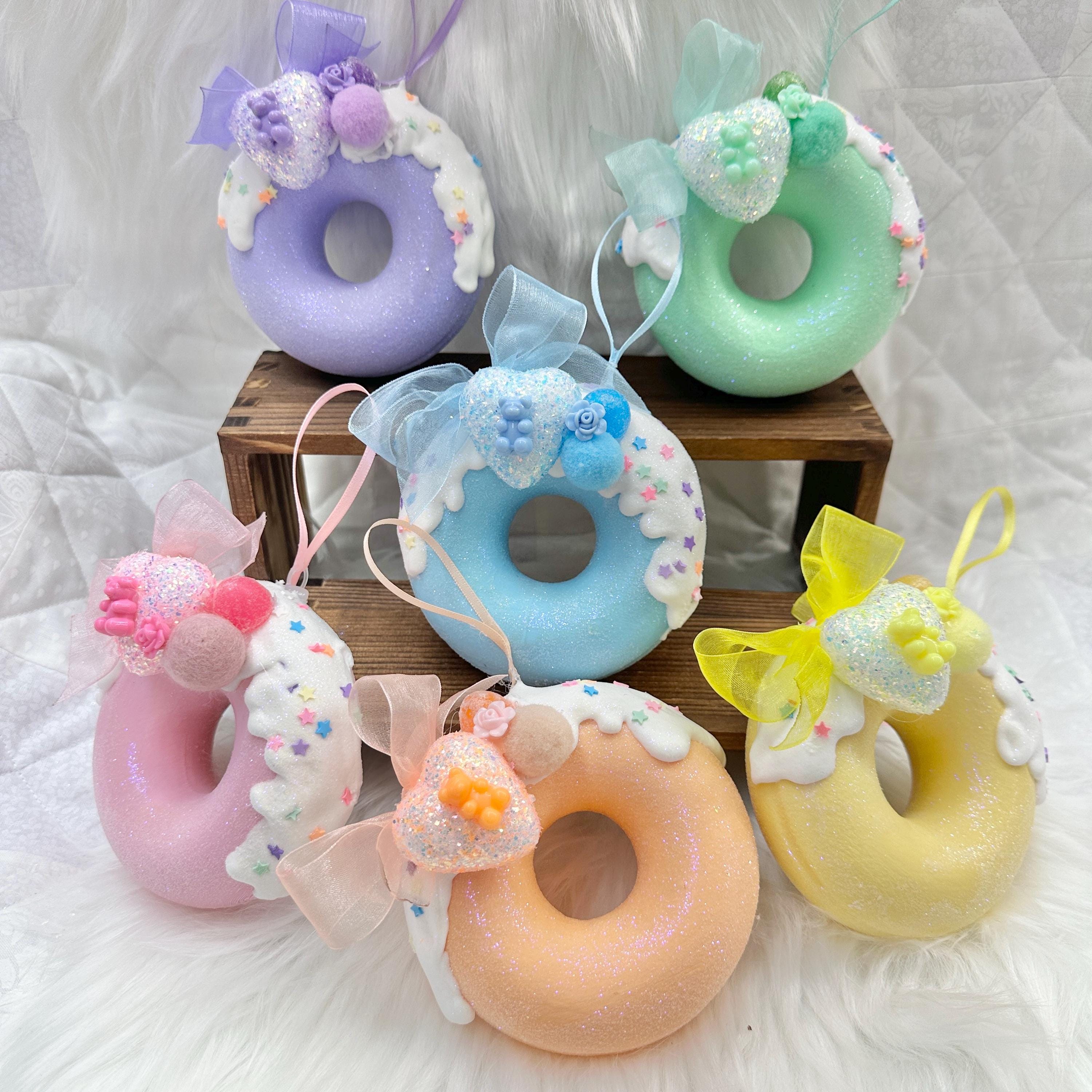 3D Printed Pastel Donut Ornament, Candyland Christmas Decor - Etsy