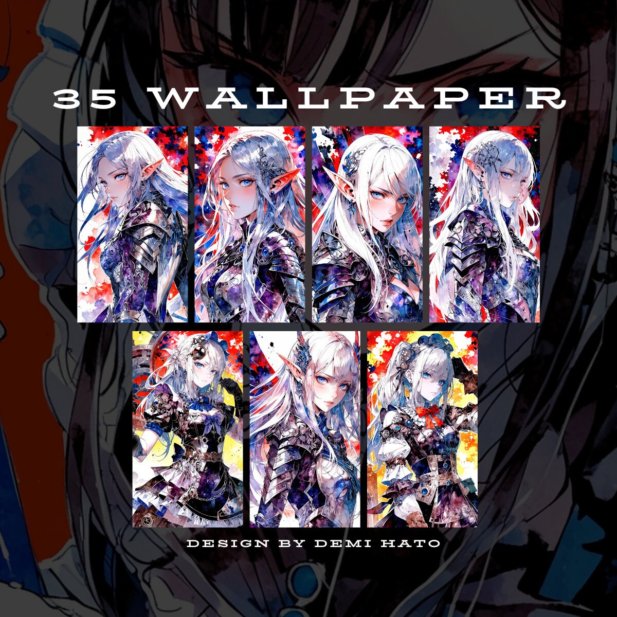 Fantasy Wallpaper Season 2 Part 2 by Demi Hato, Enchanted Wallpaper ...