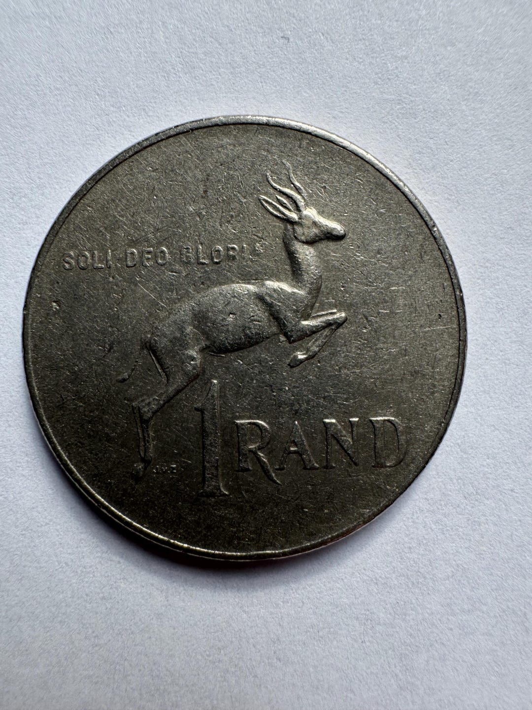 1977 South African 1 Rand Coin – Vintage Collectible - Etsy