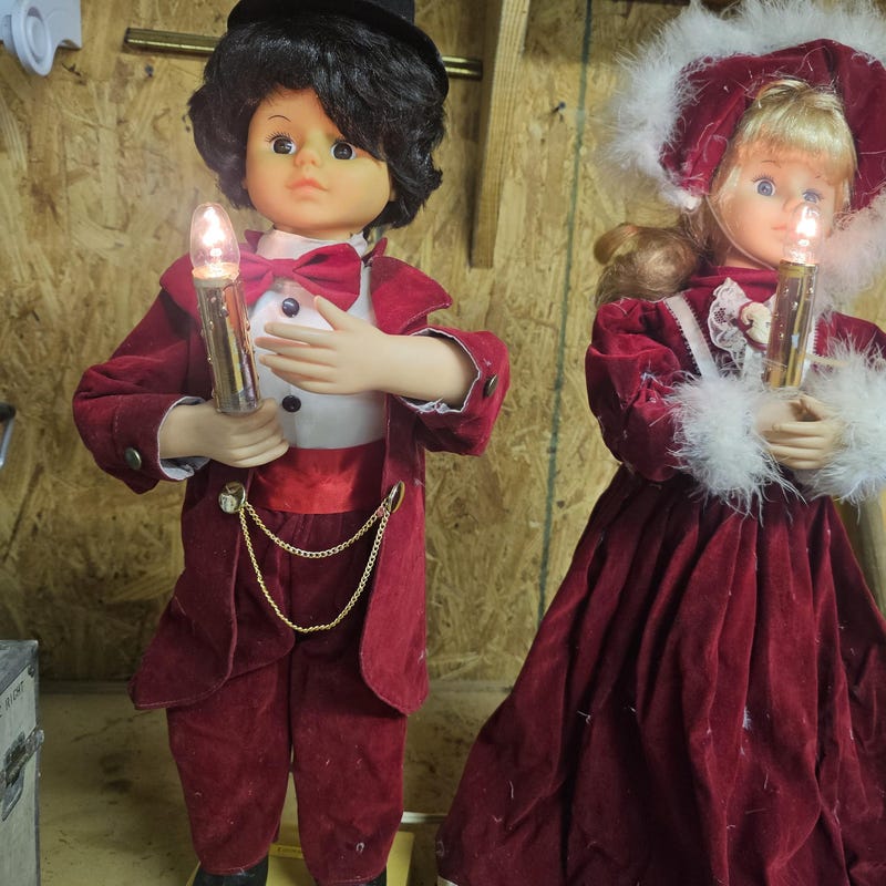 Motionette Christmas Dolls - Etsy