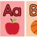 Beginner Phonics Flashcards A5 Colorful 'jolly Phonics' Phonetical ...