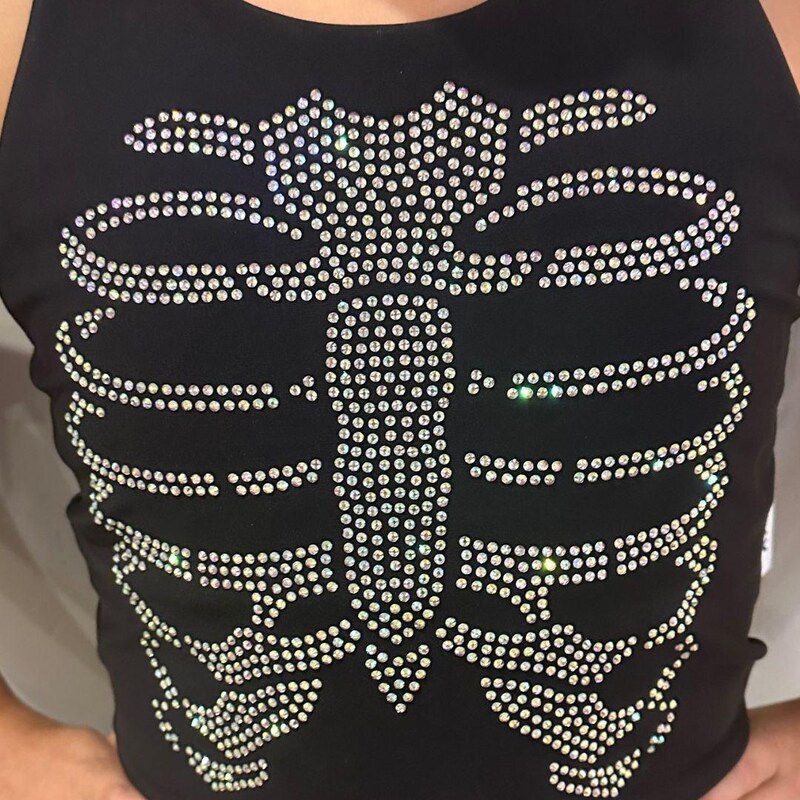 Rhinestone Skeleton Hoodies - Etsy