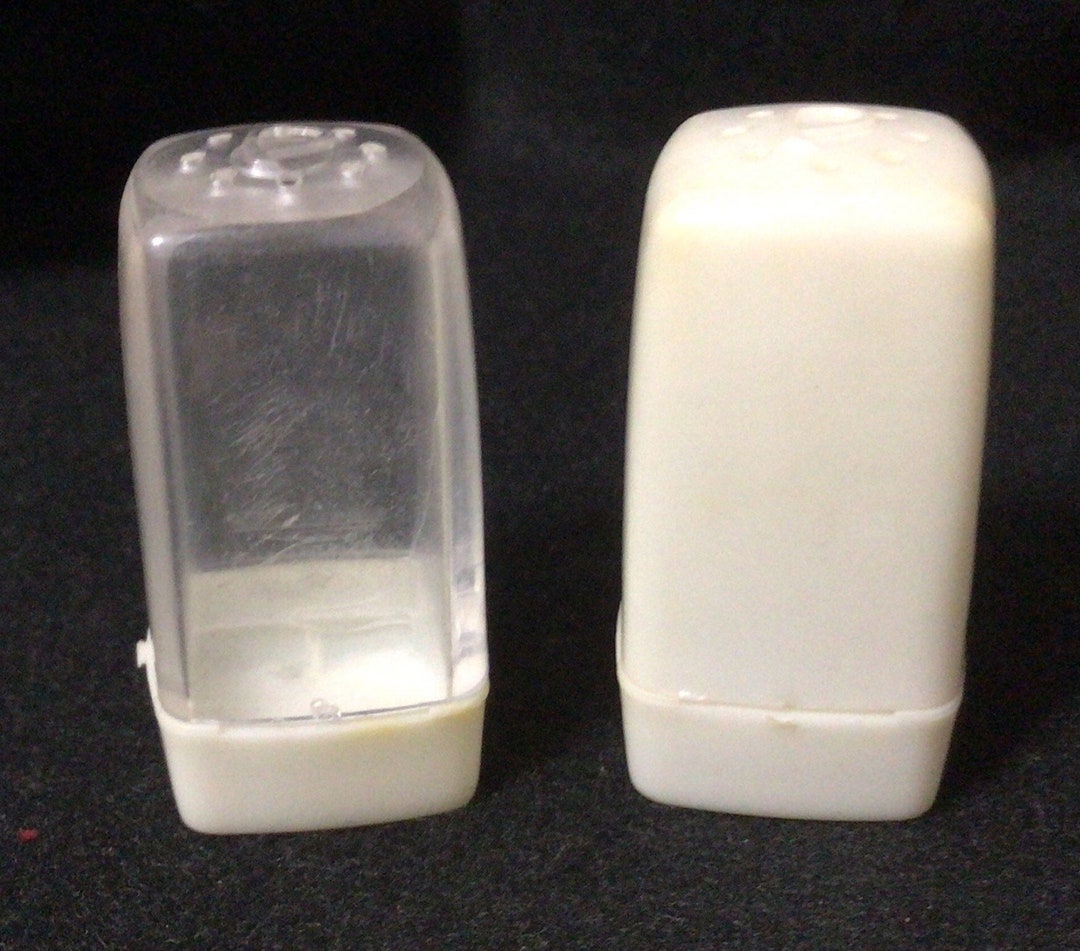 Mini Travel Retro Salt Shakers,vintage Celluloid Plastic Collectible ...