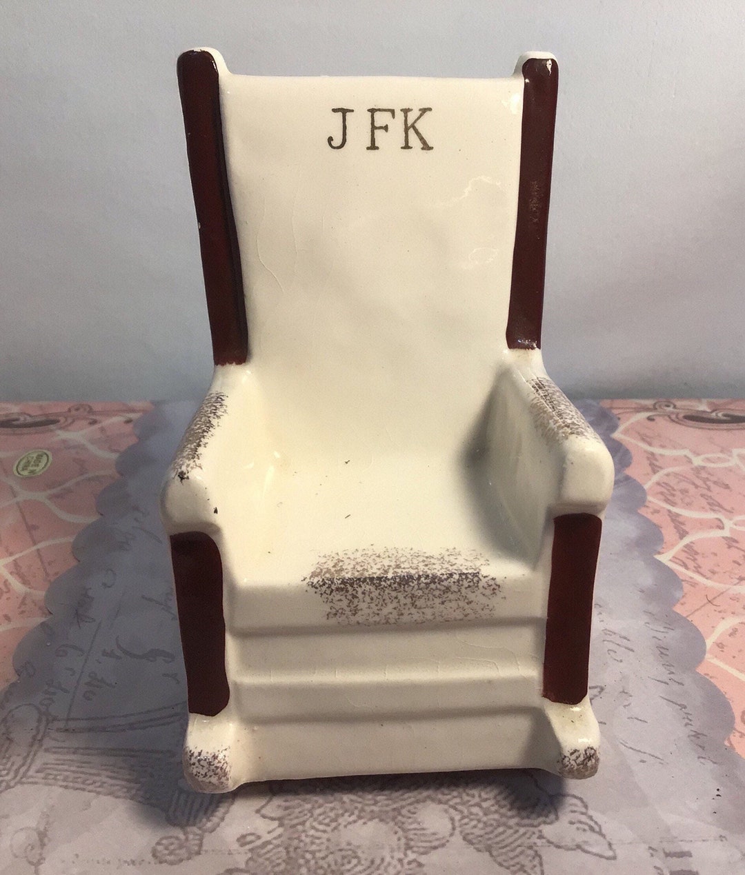 JFK Rocking Chair Salt N Pepper Shaker,vintage Collectible,miniature ...