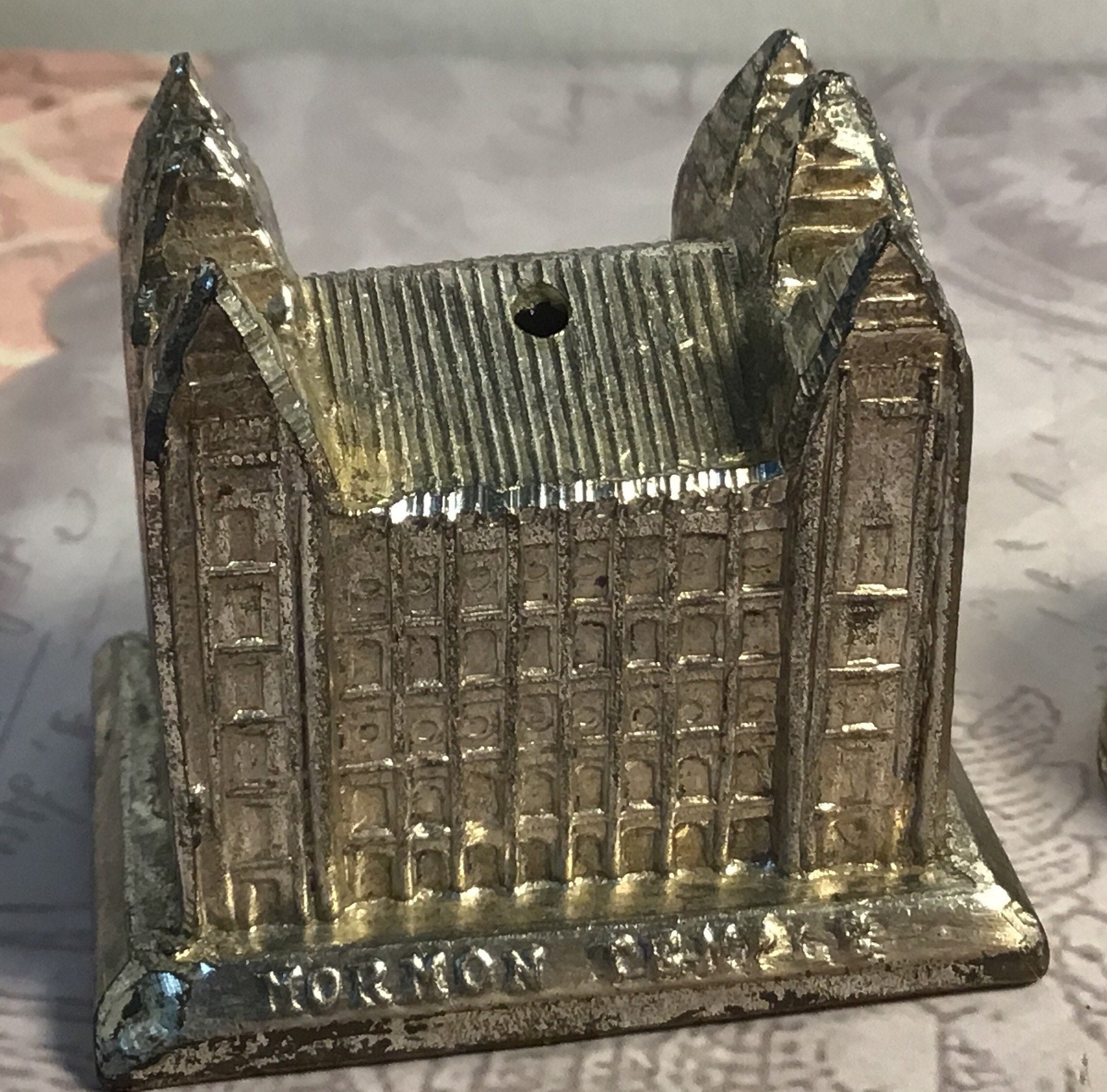 Mormon Temple Tabernacle Miniature,salt Shaker Collectible,rare Vintage ...
