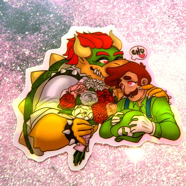 Bowser X Luigi - Etsy