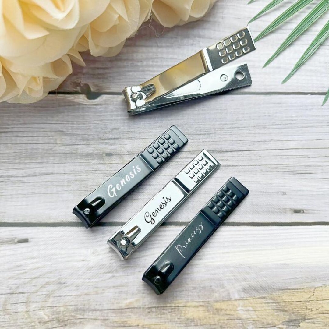 Personalized Engraved Nail Clipper - Custom Stainless Steel Anniversary ...