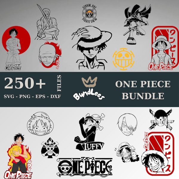 One Piece Svg - Etsy