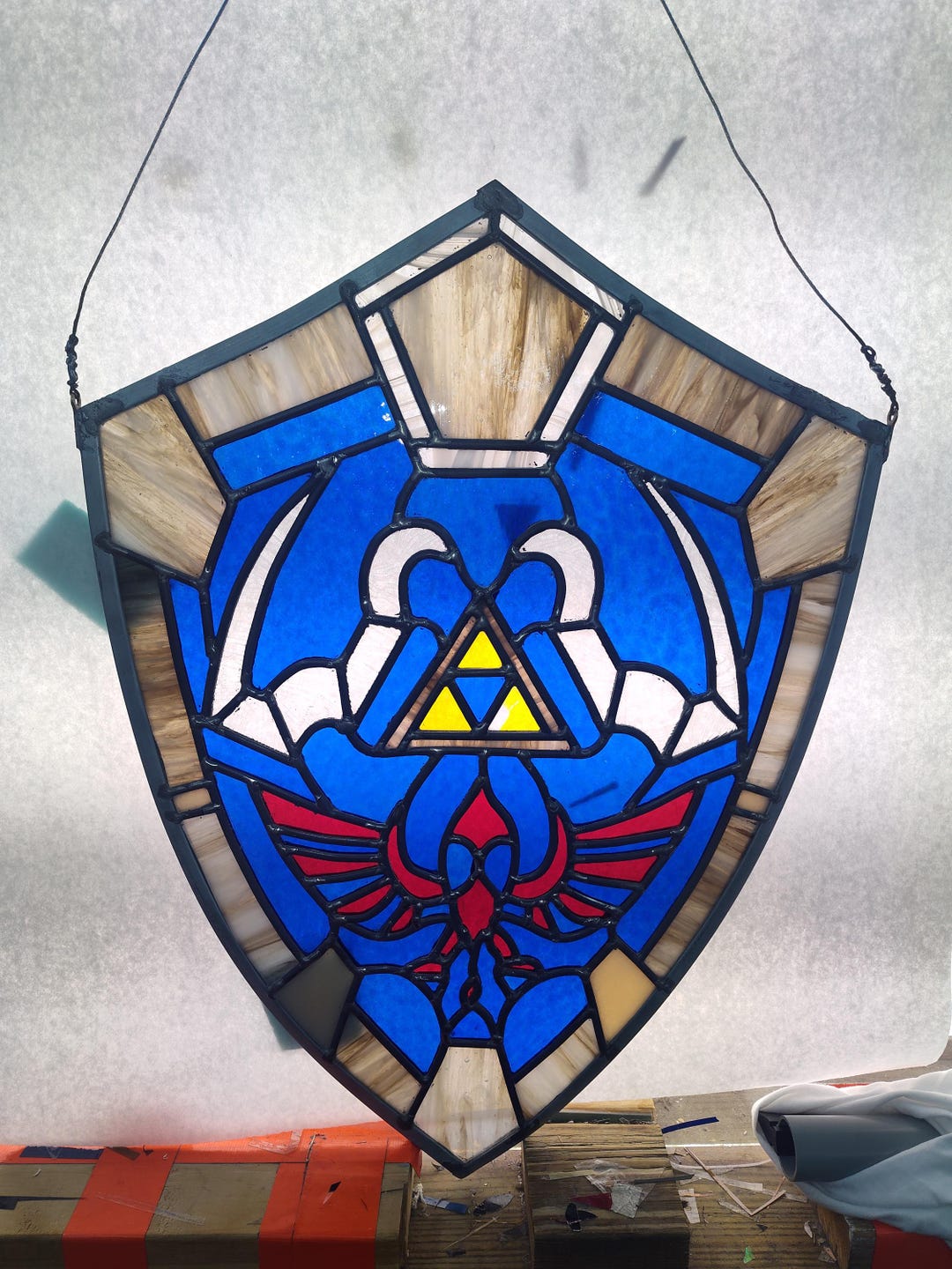 Legend of Zelda "inspired" Hylian Shield. Handmade - Etsy