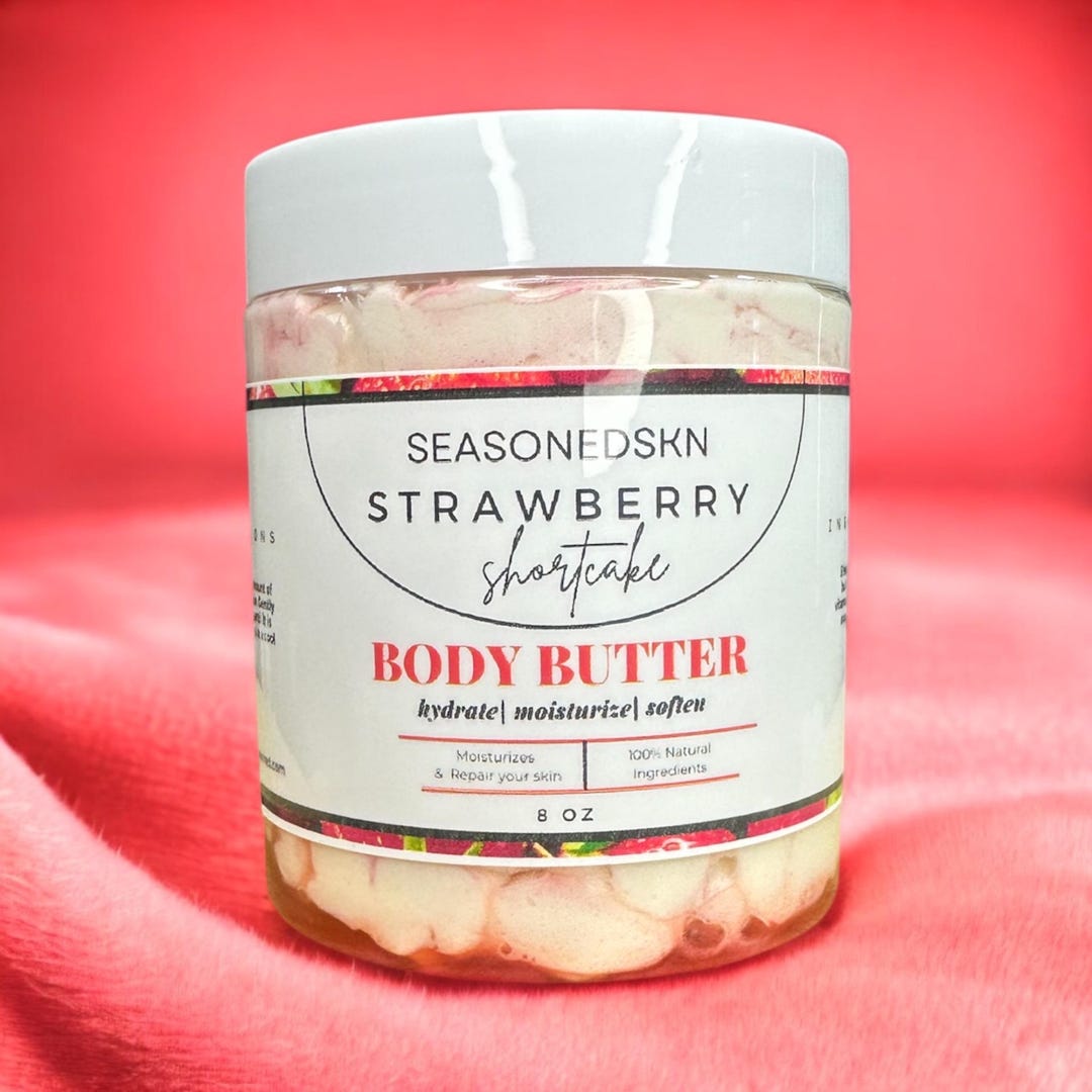 STRAWBERRY SHORTCAKE: Whipped Body Butter - Etsy