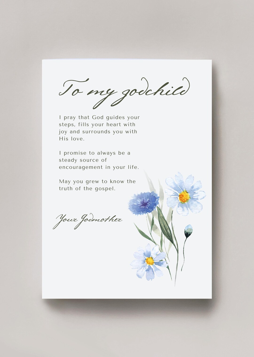 Catholic Baptism Gift, Baptism Letter, Catholic Baptism Gift, CATHOLIC ...