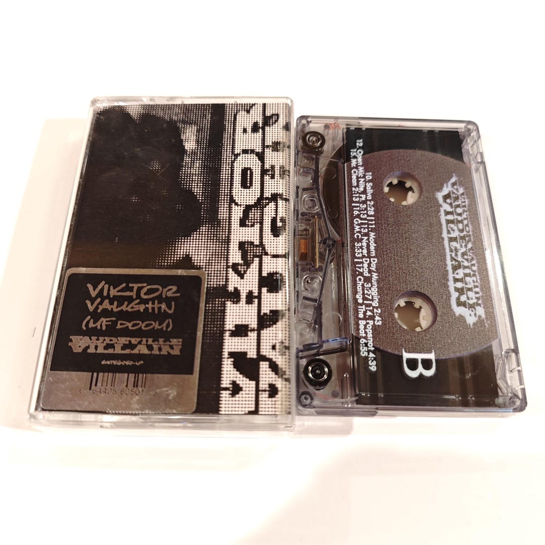 Viktor Vaughn Venomous Villain MF Doom Cassette Tape - Etsy