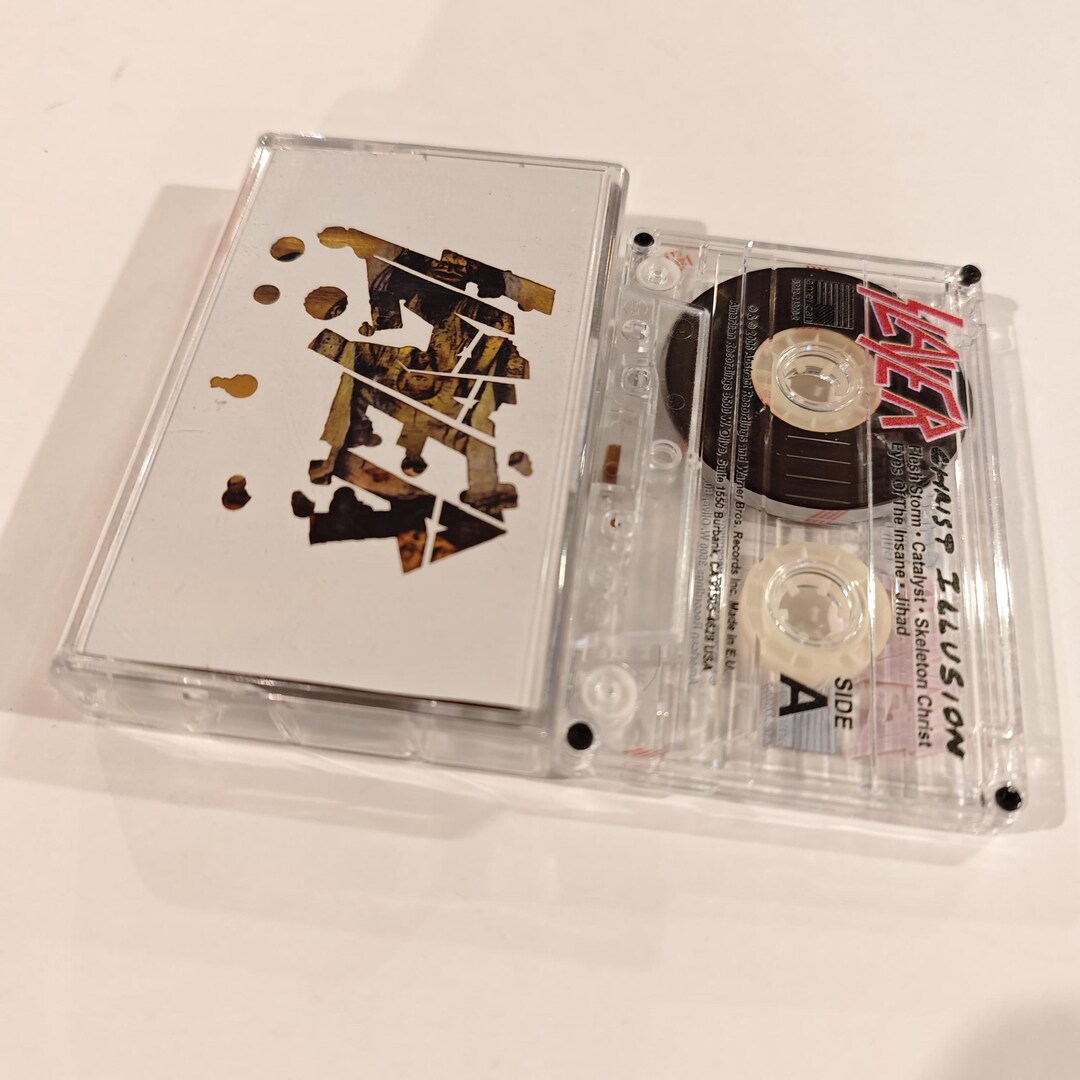 Slayer Christ Illusion Cassette Tape - Etsy