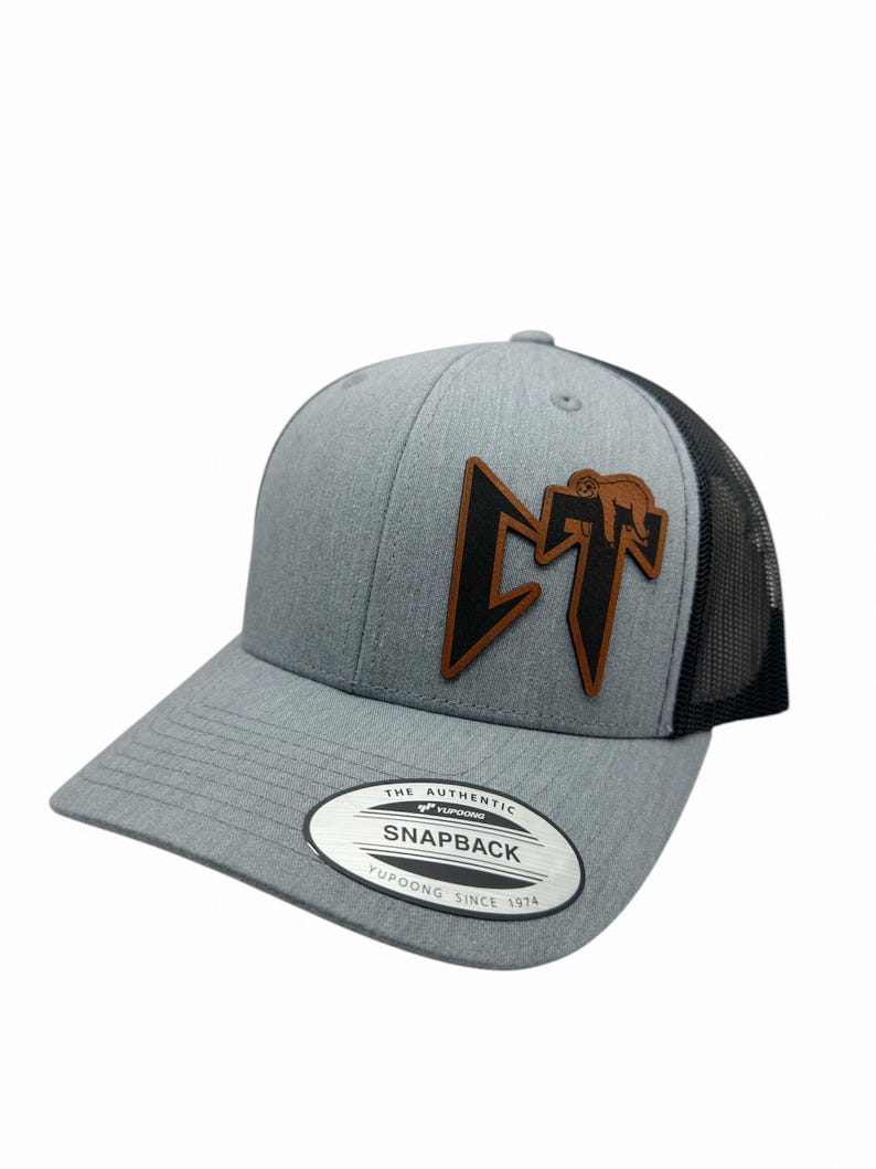 Corridos Tumbados CT Leather Patch Hat - High-quality Leather, Unique ...