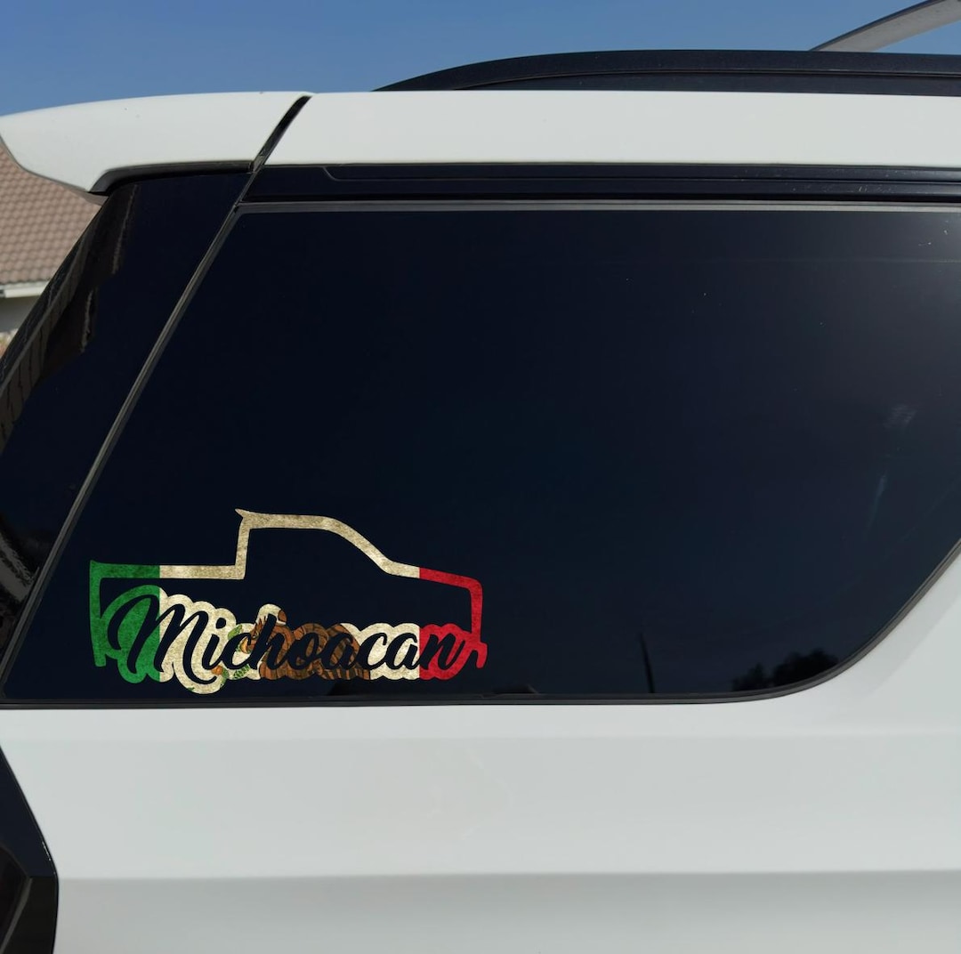 Michoacan Troca - Sticker Vinyl Outdoor - Many Sizes Available - Etsy