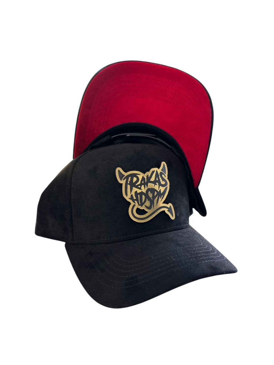 Trakas HDSPM #2 Suede Trucker Hat - Many Colors - Black/red - Etsy