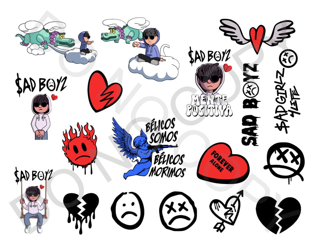 Junior H Sticker Set - High Quality Vinyl Decals (18 Pcs) - Etsy