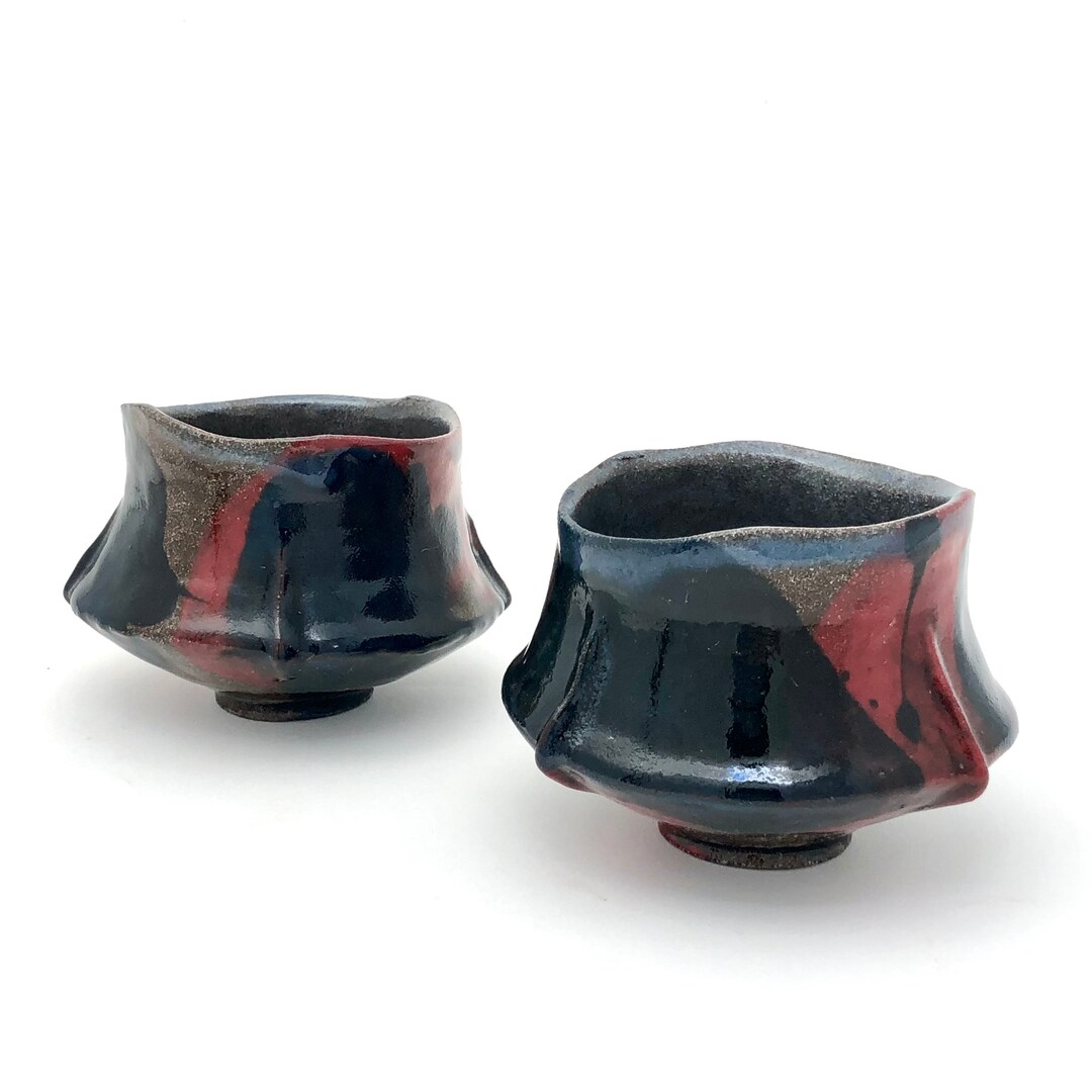 Hand Built Stoneware Sipper Cups: Espresso, Tea, Whiskey - Etsy
