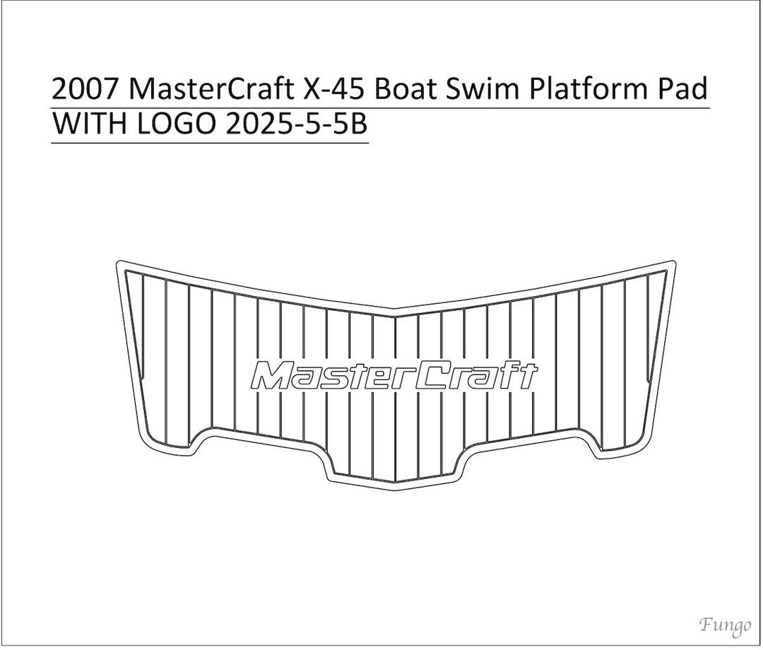 2007 Mastercraft X-45 Swim Platform– Faux Teak EVA Foam(self Adhesive ...