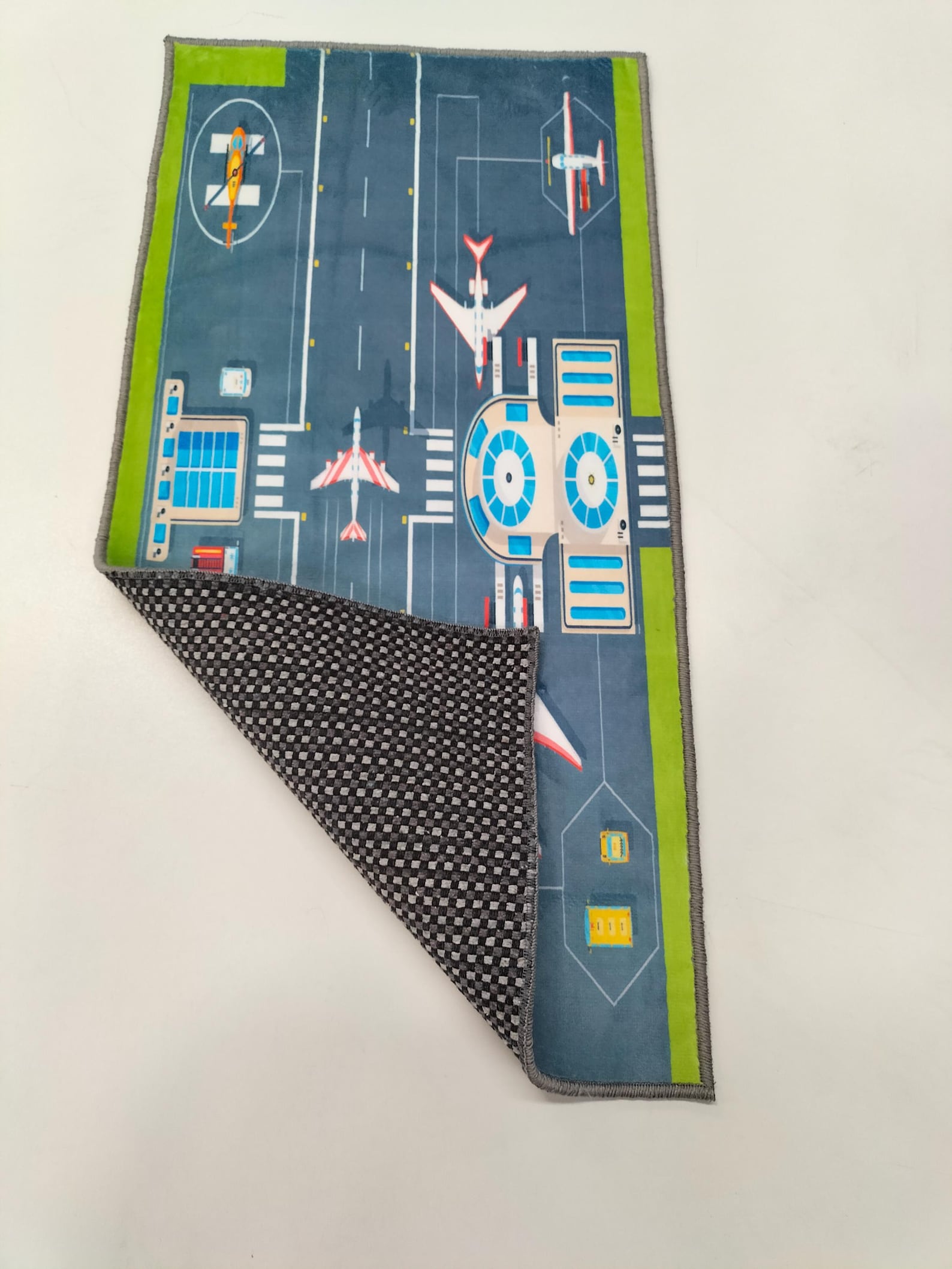Kids Airplane Runway Rug: Airport Play Mat, Boys Room Decor - Etsy