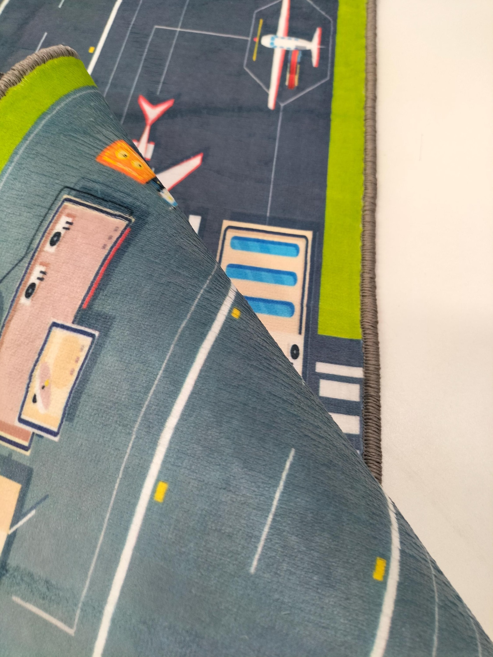 Kids Airplane Runway Rug: Airport Play Mat, Boys Room Decor - Etsy