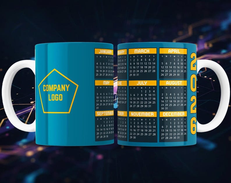 10 Designs Calendar Company 2026, 10 Designs in Psd-png,sublimation ...