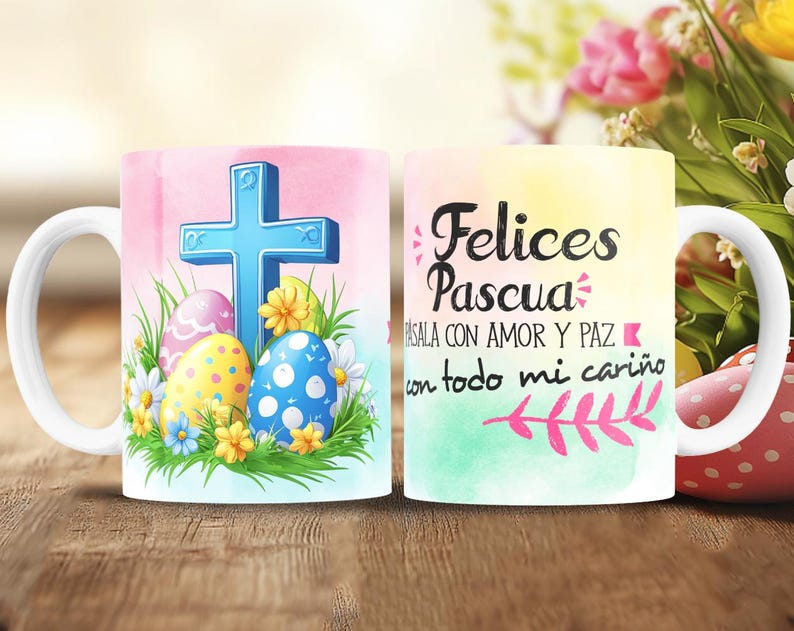12 diseños pascua , 12 diseños en PSD - PNG ,digital designs,religion ...