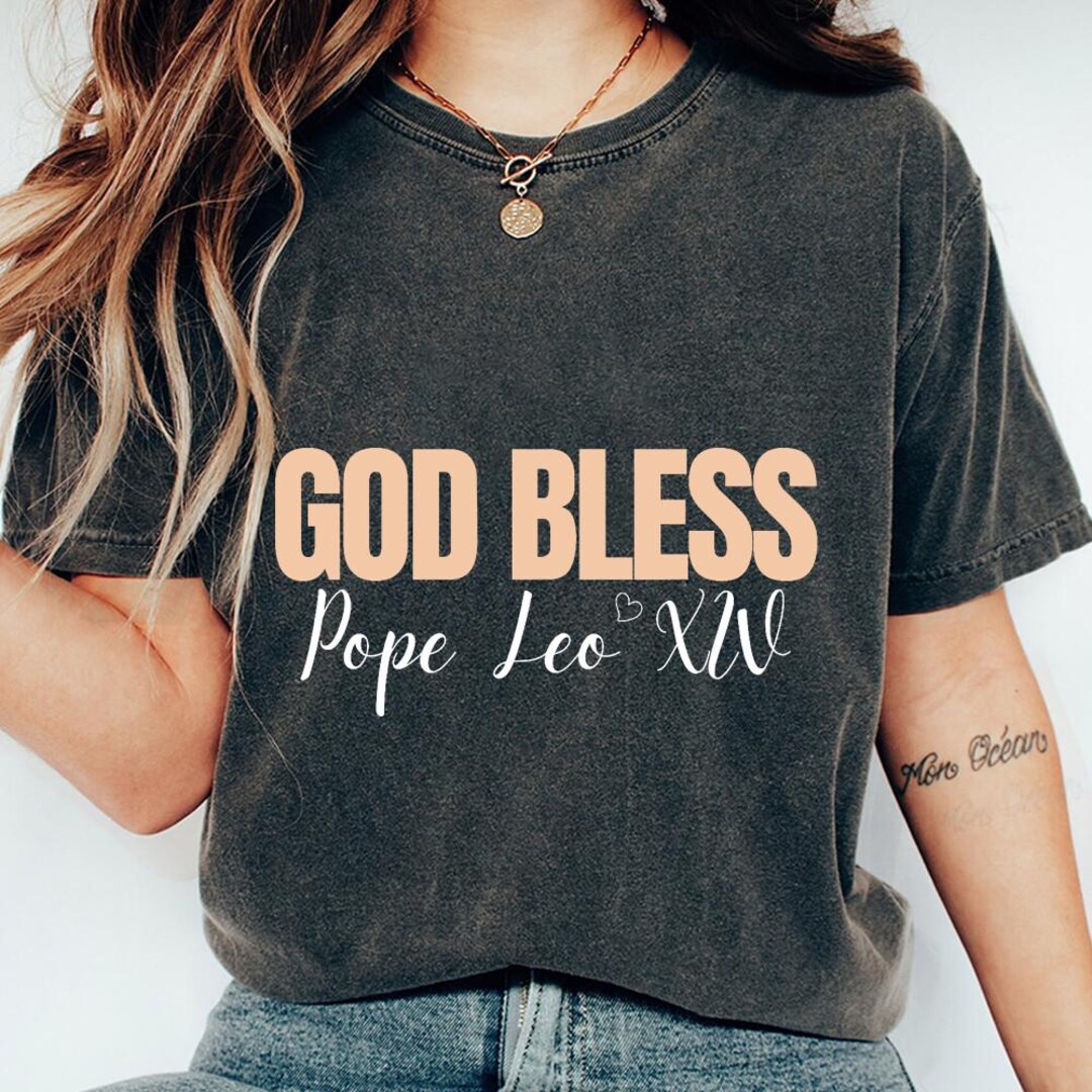Pope Leo XIV ,da Pope, Robert Prevost Pope Leo XIV Chicago, Pope Oversized,pope Shirt,new Pope ...