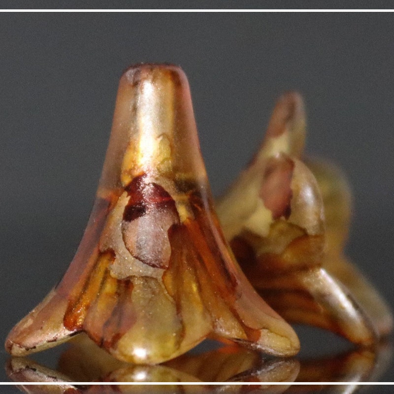 Trumpet Beads - Etsy