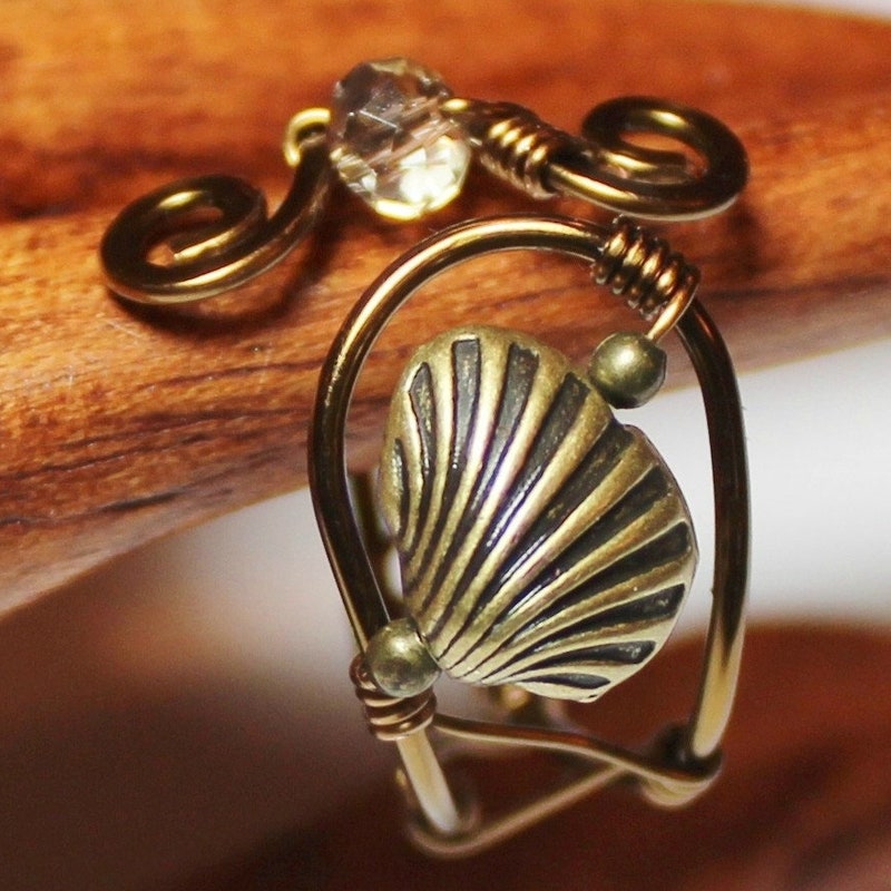 Sea Shell Wire Wrap - Etsy