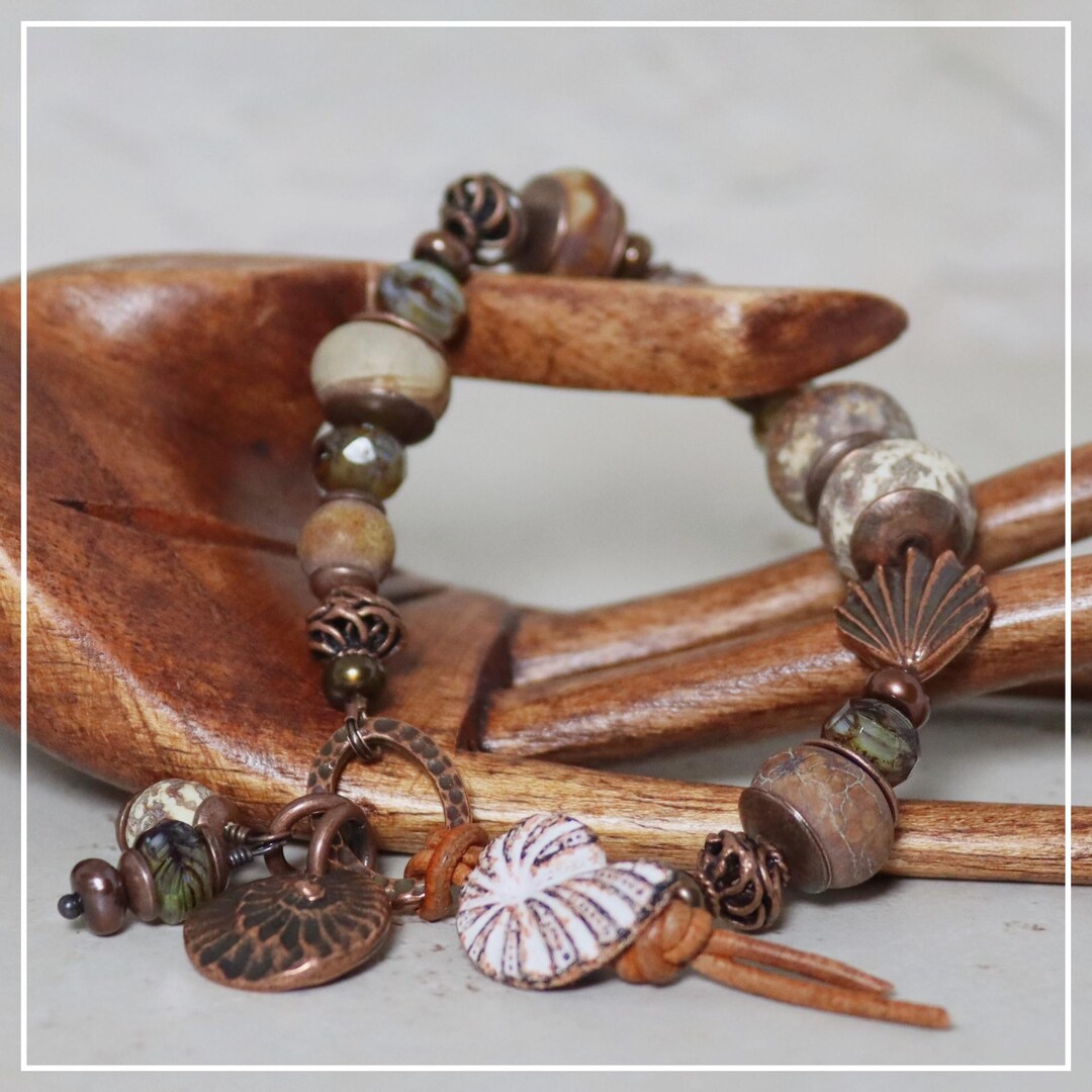 Beach Bracelet ~ Beaded Jewelry ~ Princess of Tides - Etsy