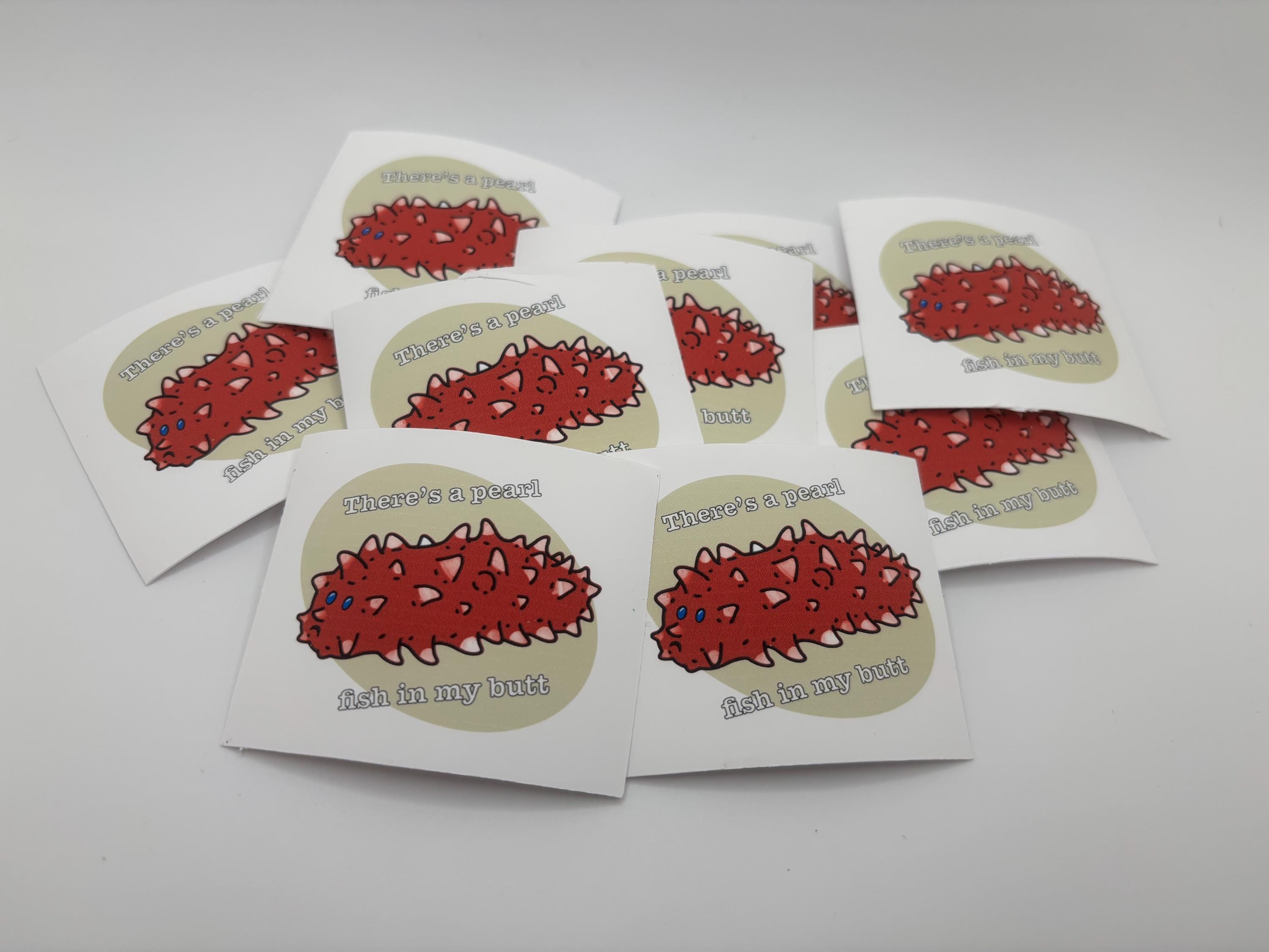 Sea Cucumber Sticker - Etsy