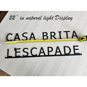 House Name Sign,outdoor House Name Plaque,custom Metal Sign,outdoor ...