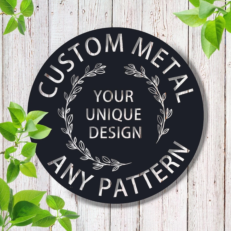 Logo Metal Sign Custom - Etsy UK