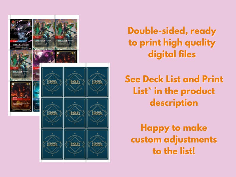 Riftbound Proxy Deck Kai’sa Precon| Digital Download Card Files ...