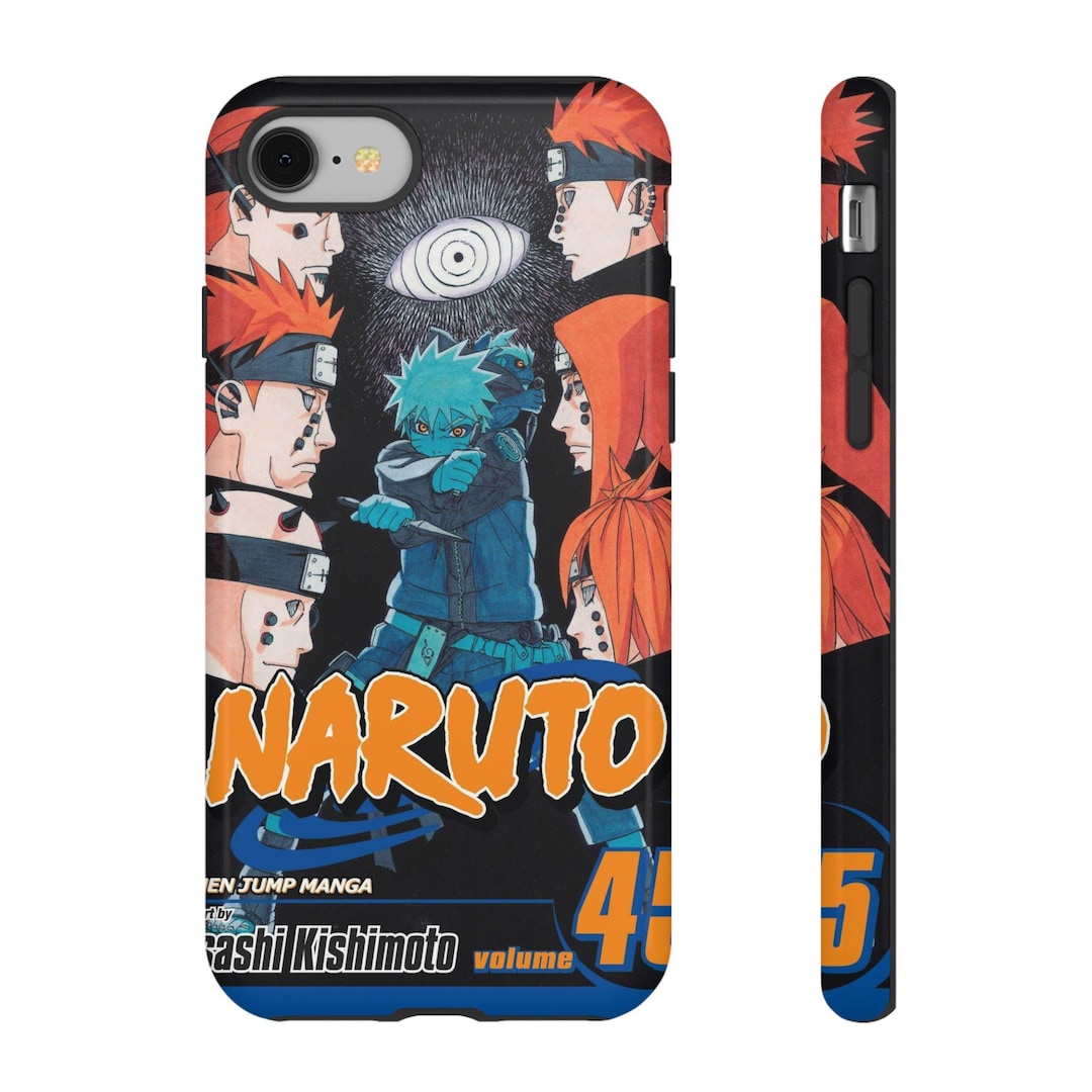 Naruto Shippuden Manga Cover 45 Pain Tough Cases - Etsy